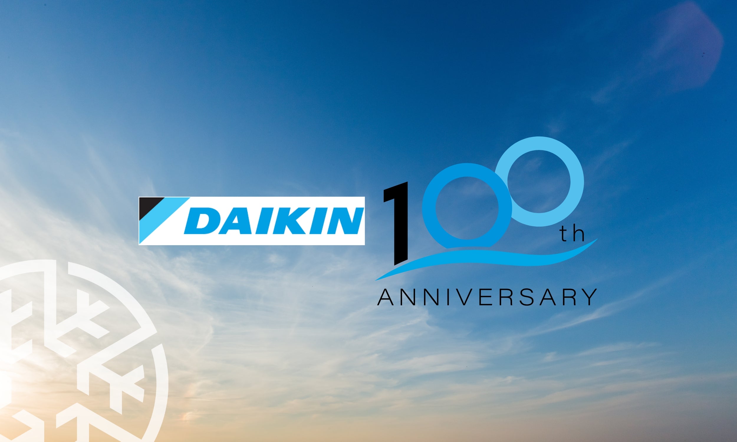 Logotipo Daikin Heating & AC | Perfecting The Air We Share | Daikin